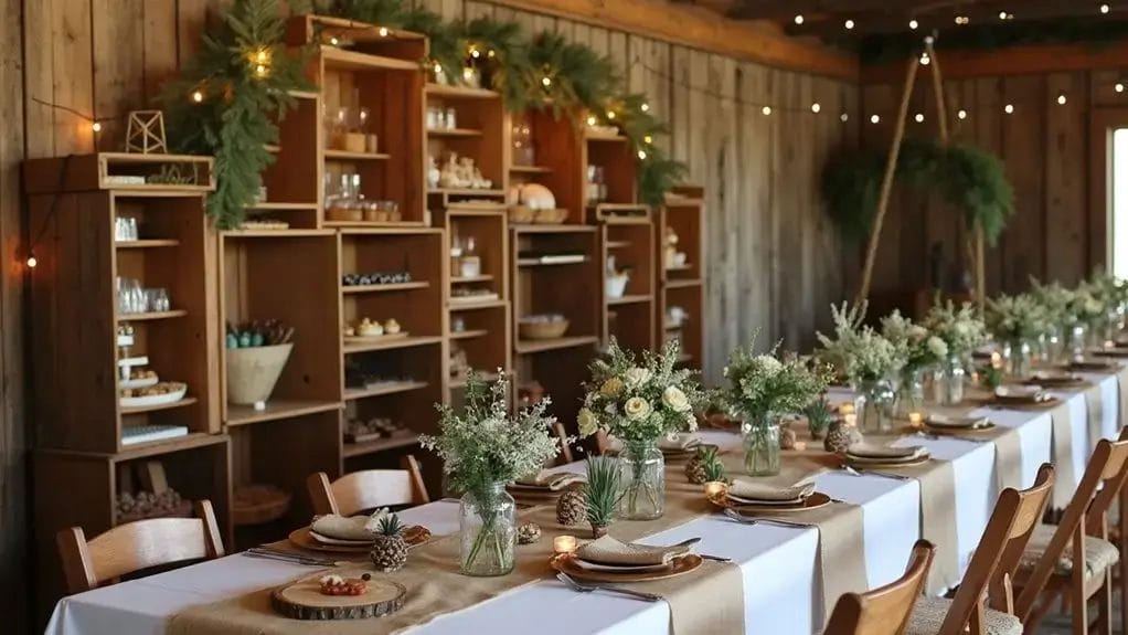 Wood Birthday Party Ideas: Rustic Wood Party Decor And Party Favors ...